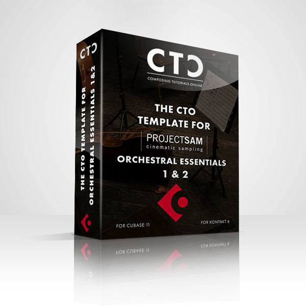 CTO CUBASE TEMPLATE - PROJECT SAM ORCHESTRAL ESSENTIALS – COMPOSING TUTORIALS STORE