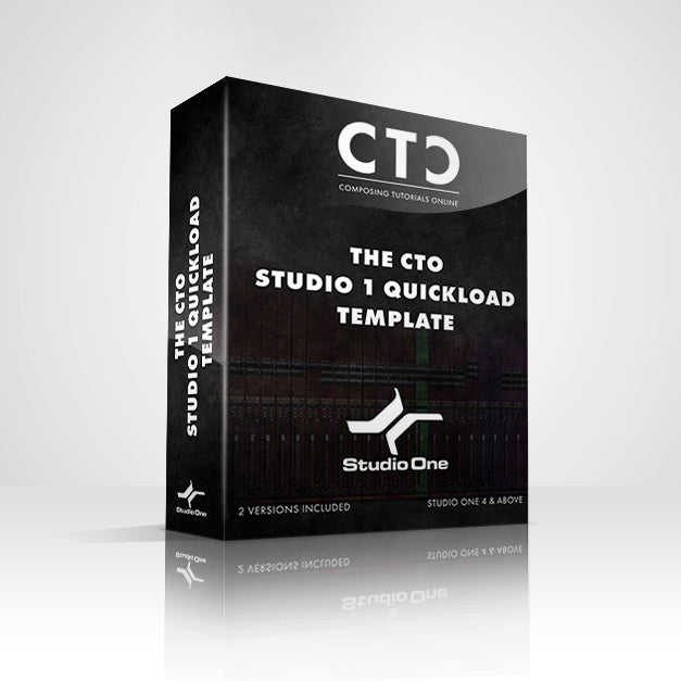 The Composing Tutorials STUDIO ONE QUICKLOAD TEMPLATE – COMPOSING TUTORIALS STORE